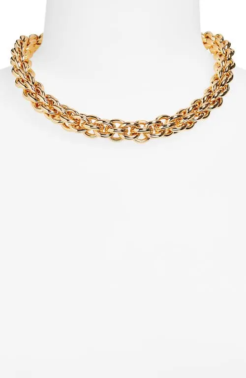 OPEN EDIT Interlocking Link Collar Necklace