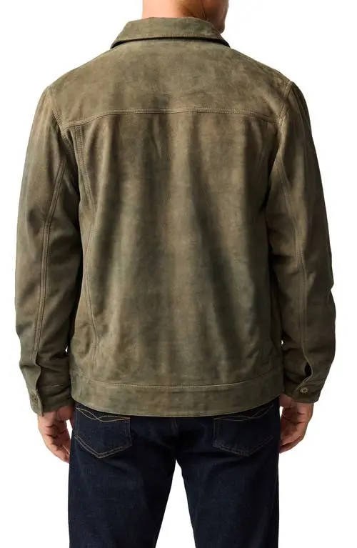 Rodd & Gunn Little River Suede Trucker Jacket