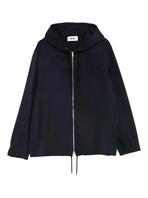 GRIFONI Zip-up Hooded Jacket