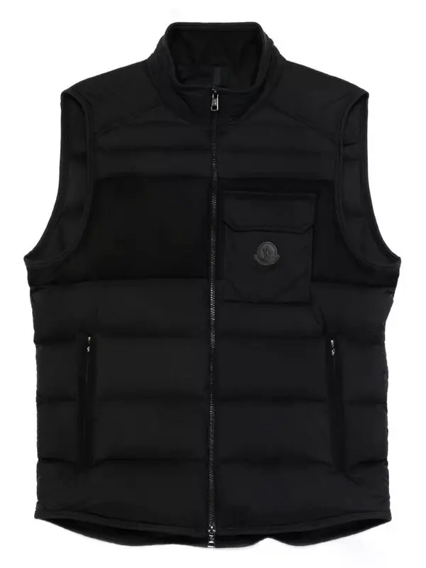 Moncler Estagnous Down Gilet - Black