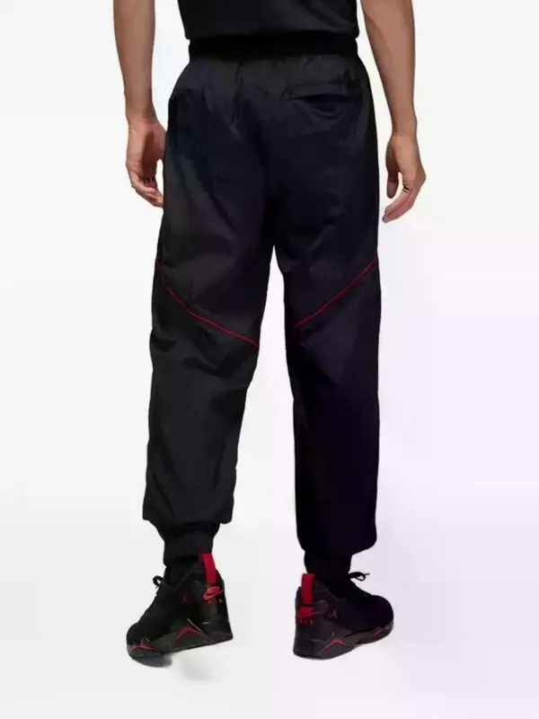 Nike Red Panel Tracksuit Bottoms