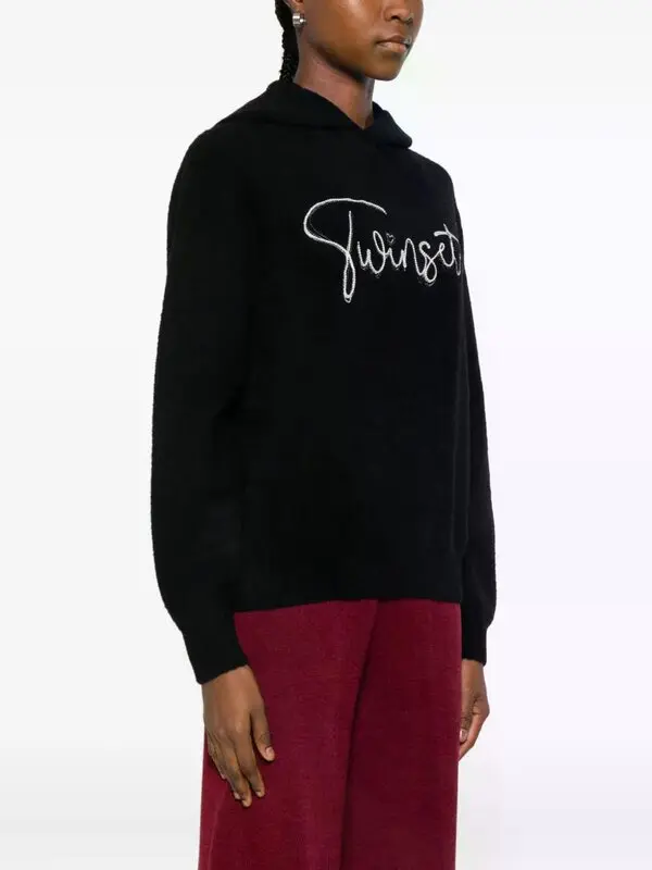 TWINSET Logo-print Hoodie