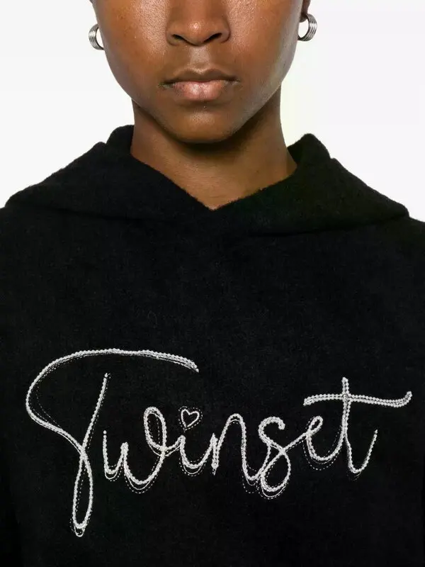 TWINSET Logo-print Hoodie