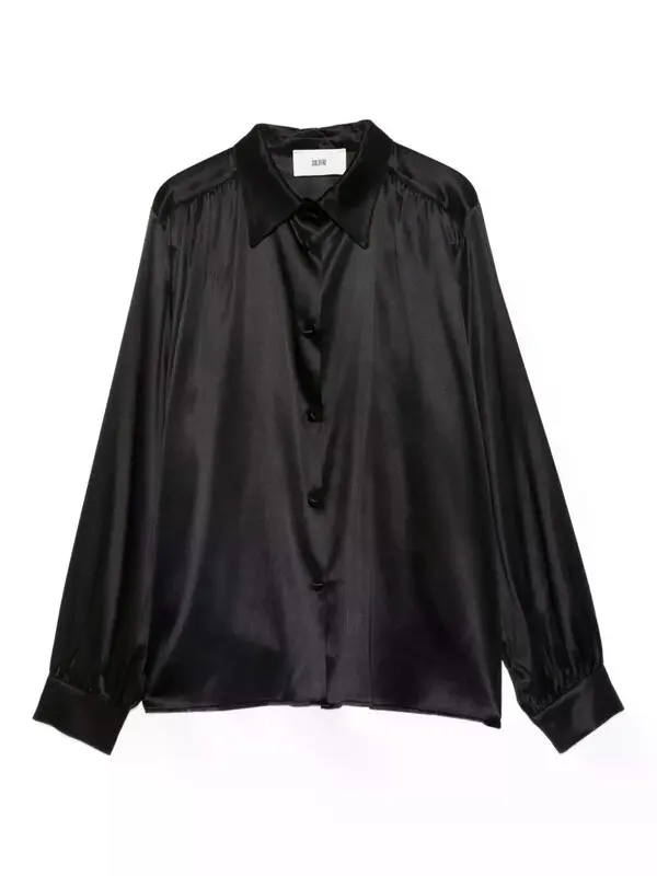 SOLOTRE Button-down Shirt - Black
