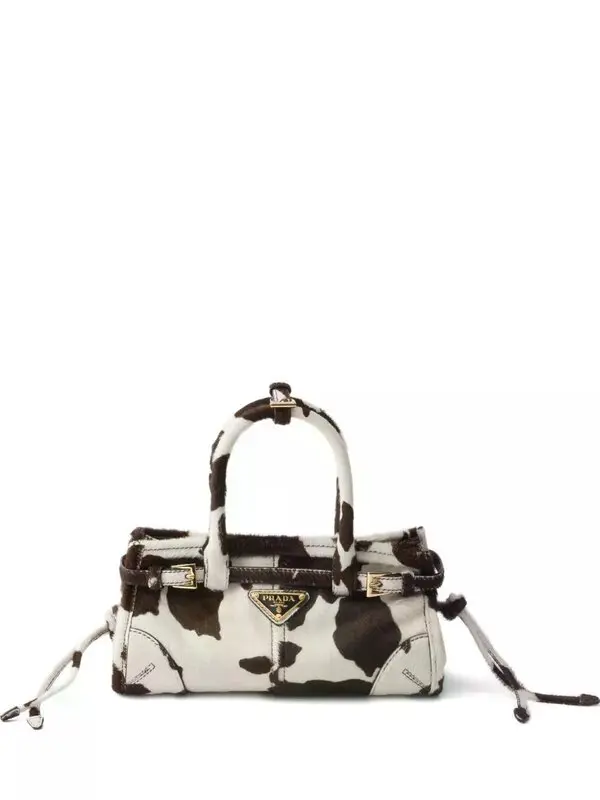 Prada Bonnie Leather Mini Bag - White