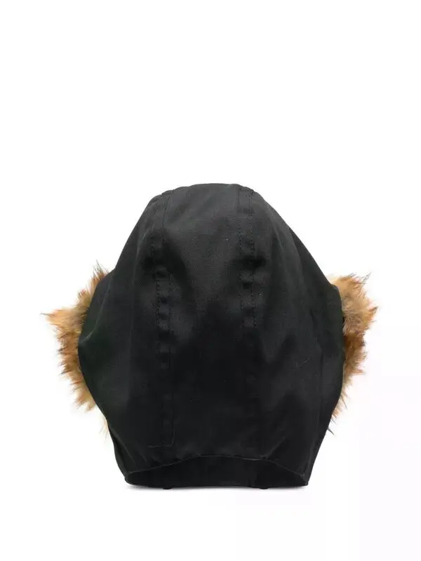 Martine Rose Fur-trim Visor Hat