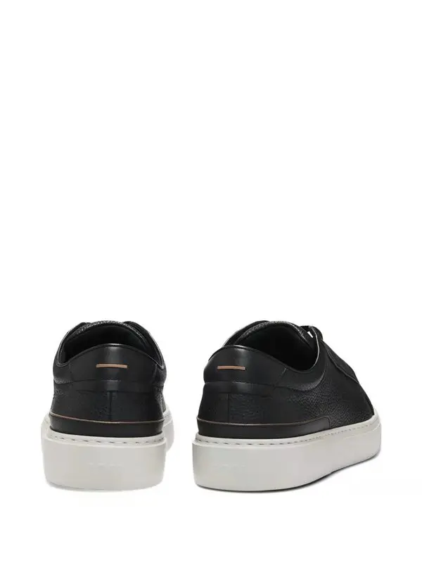 BOSS Low-top Leather Sneakers
