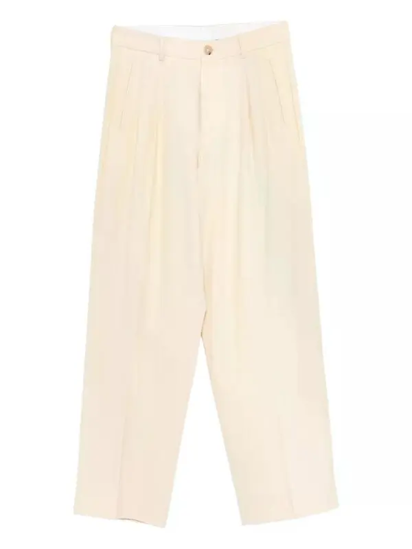 SOLOTRE Pleated Trousers
