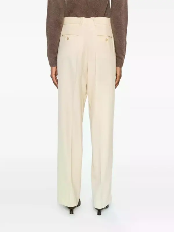 SOLOTRE Pleated Trousers