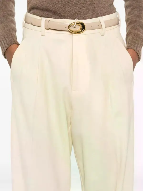 SOLOTRE Pleated Trousers