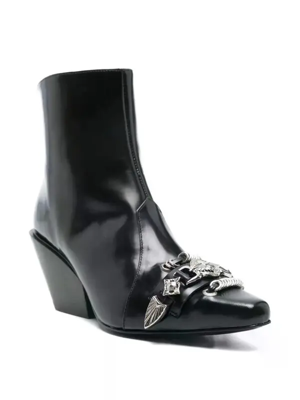 Toga Embellished High Heel Boots
