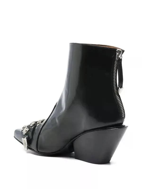 Toga Embellished High Heel Boots