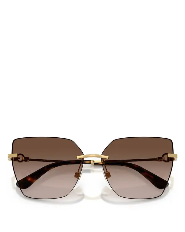 Dolce & Gabbana Cat Eye Sunglasses, 62mm