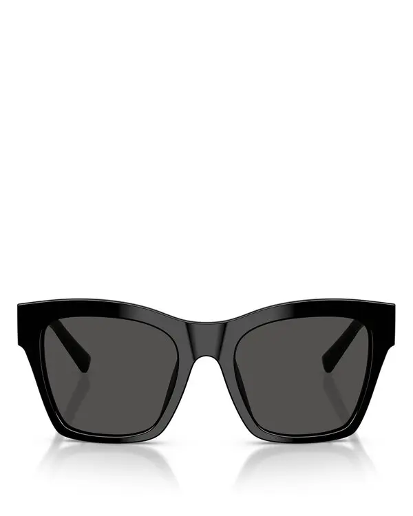 Dolce & Gabbana Square Sunglasses, 53mm - Black