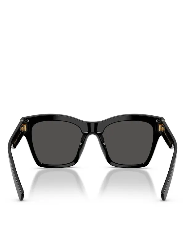 Dolce & Gabbana Square Sunglasses, 53mm - Black