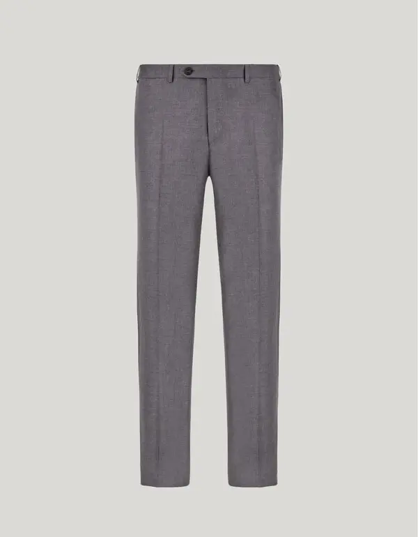 Canali Pure 150's Wool Trousers