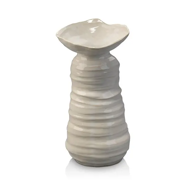 JAMIE YOUNG CO. Marine Ceramic Decorative Vase - Cream