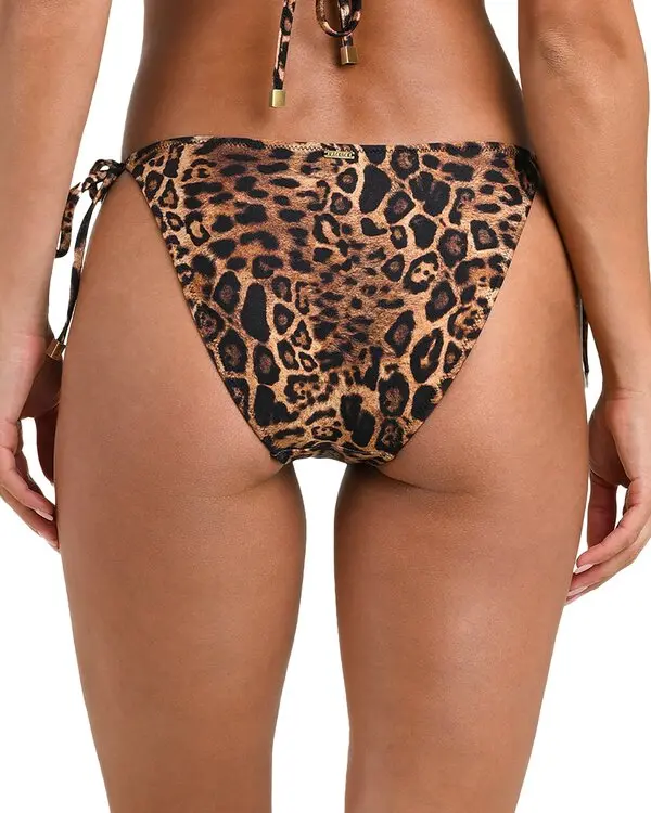 L'Agence Britt Patch Leopard Bikini Bottom
