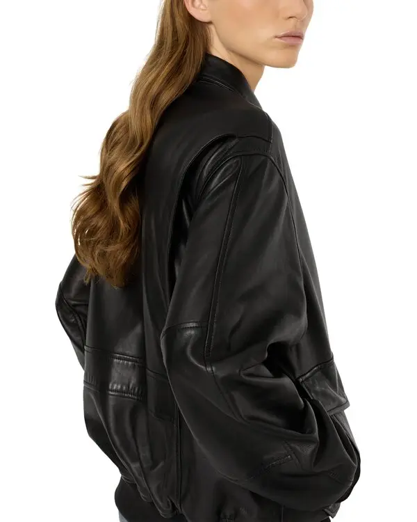 Gerard Darel Nima Leather Jacket