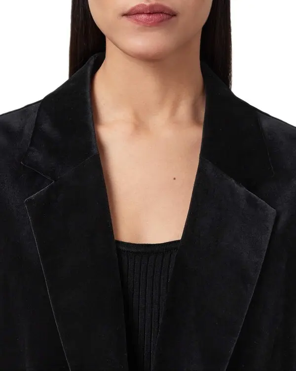ALLSAINTS Aleida Velvet Blazer
