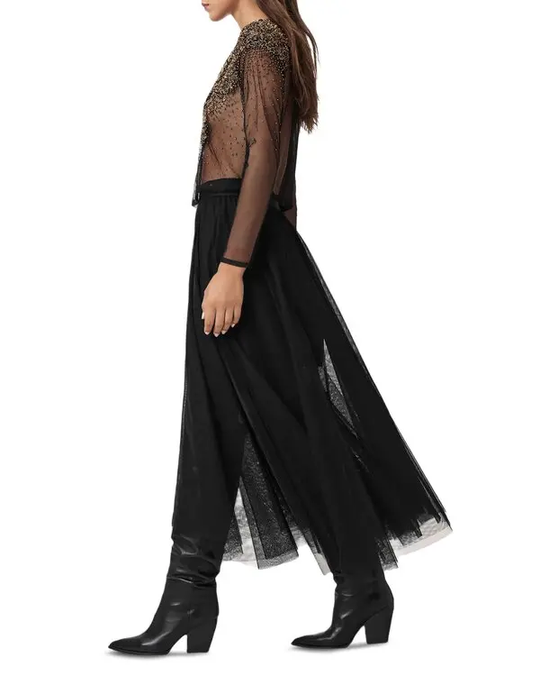 ALLSAINTS Ally Tulle Skirt