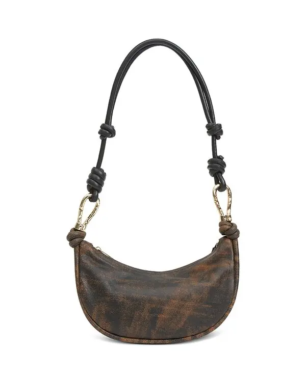 Simkhai Avery Leather Shoulder Bag - Distressed