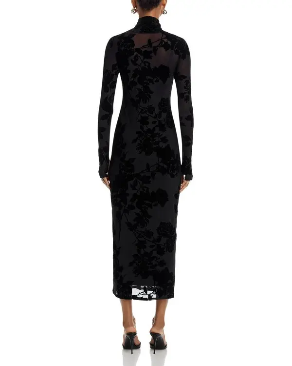 AFRM Shailene Midi Dress - Cascade Roses