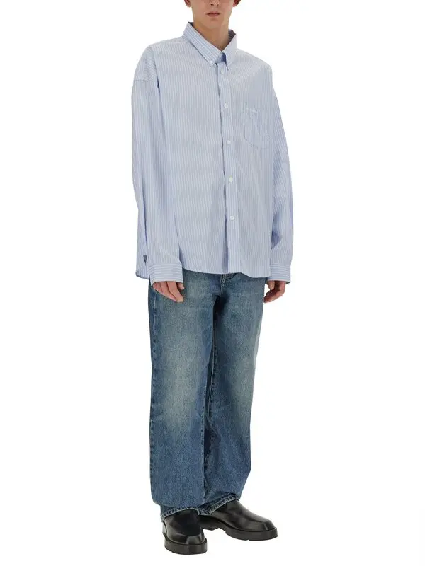Givenchy Shirt With Pocket - Azure