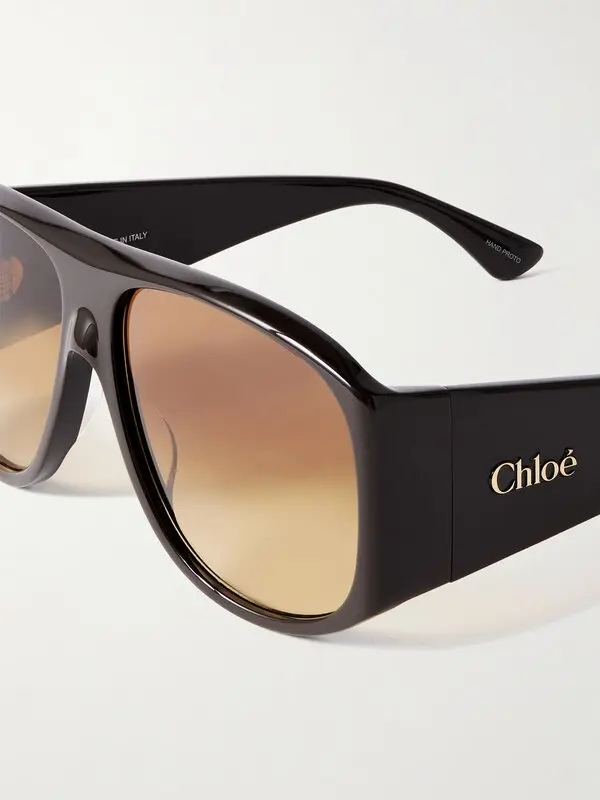 Chloé Izia Aviator-style Sunglasses - Brown