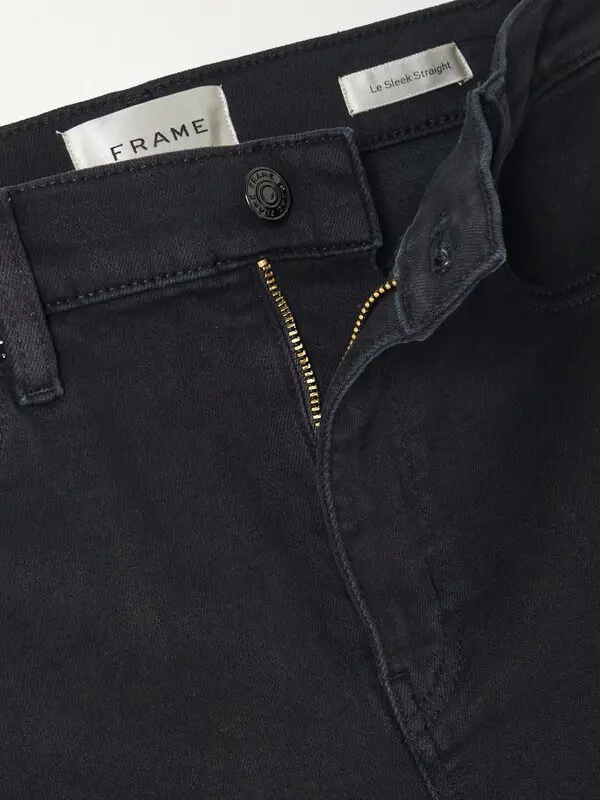 FRAME Le Sleek High-rise Straight-leg Jeans