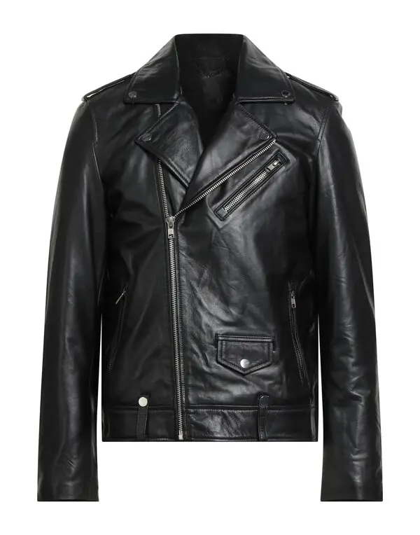 MUUBAA Sheepskin Biker Jacket