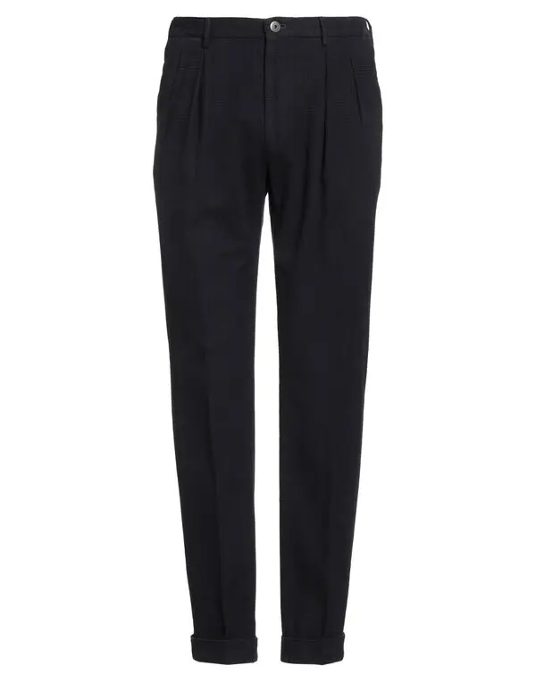 Incotex Moleskin Glen Plaid Trousers - Blue