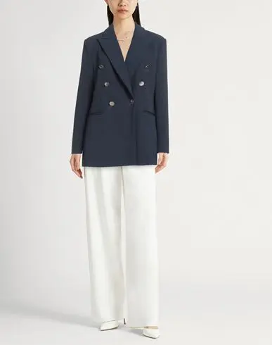 Liu Jo Double-breasted Blazer With Lapel Collar