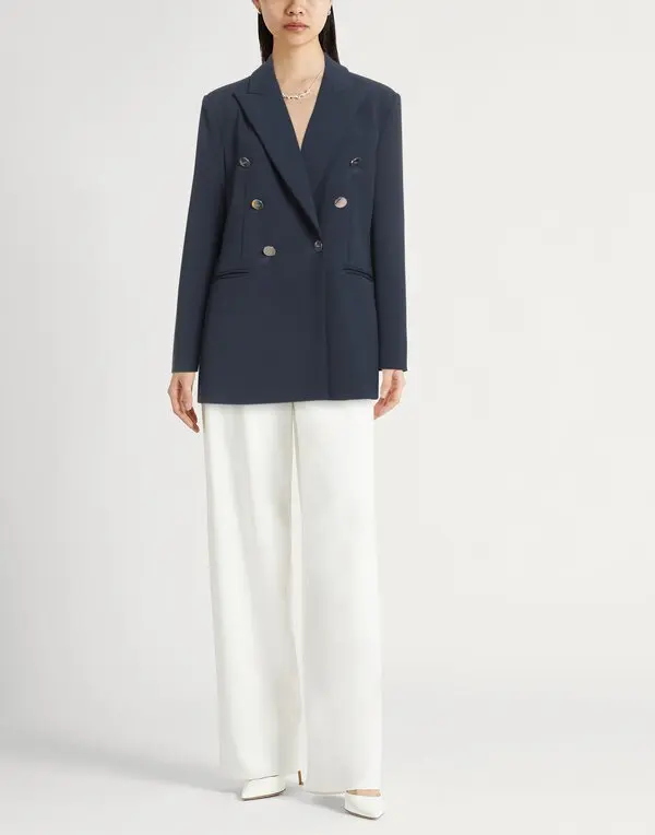 Liu Jo Double-breasted Blazer With Lapel Collar