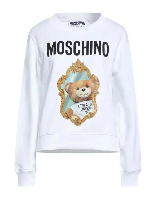 Moschino Couture Organic Cotton Sweatshirt - White