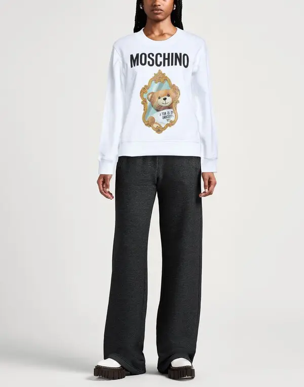 Moschino Couture Organic Cotton Sweatshirt - White
