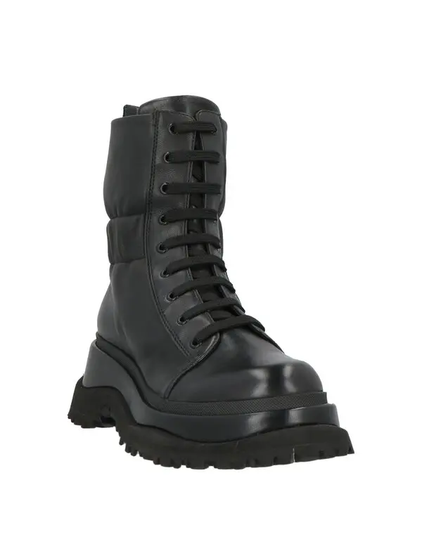 FABI Leather Ankle Boots
