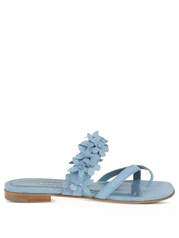 Manolo Blahnik Fiosa Sandals - Blue