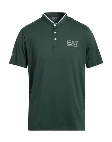 EA7 T-shirt Military Size Polyamide, Elastane - Green