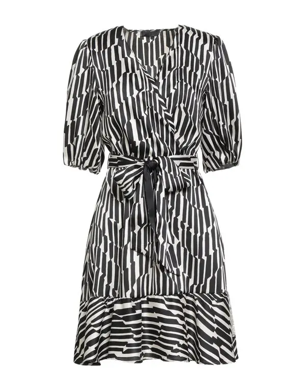 Liu Jo Flared Polyester Mini Dress