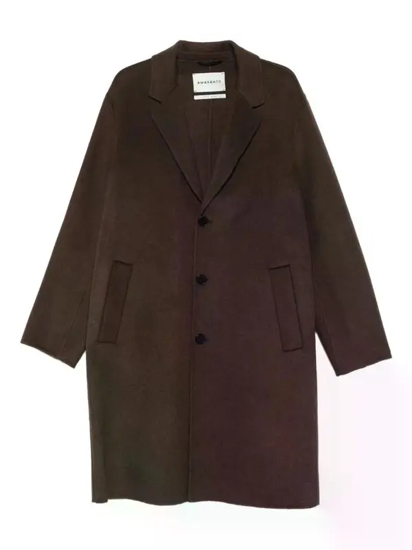 AMARANTO Notched-lapel Coat