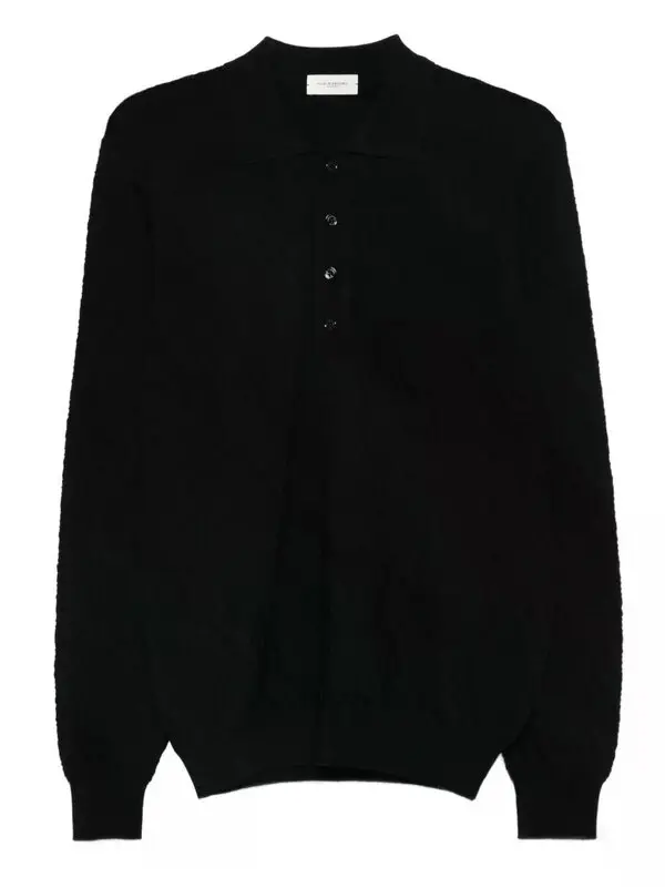 PAOLO PECORA Jacquard Polo Shirt
