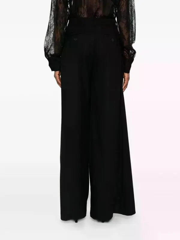 THE NINA STUDIO Wrap-effect Trousers