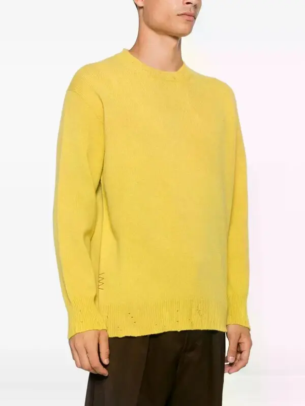 AMARANTO Ribbed-trim Sweater