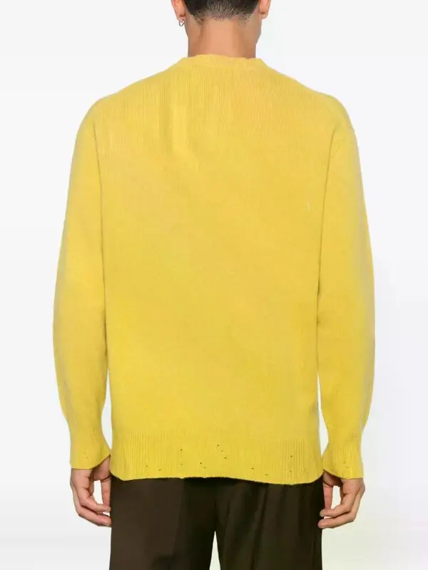 AMARANTO Ribbed-trim Sweater