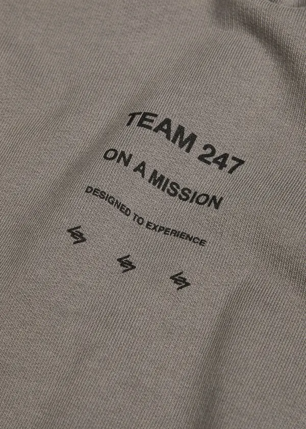 REPRESENT 247 Uprising Hooded Cotton Sweatshirt