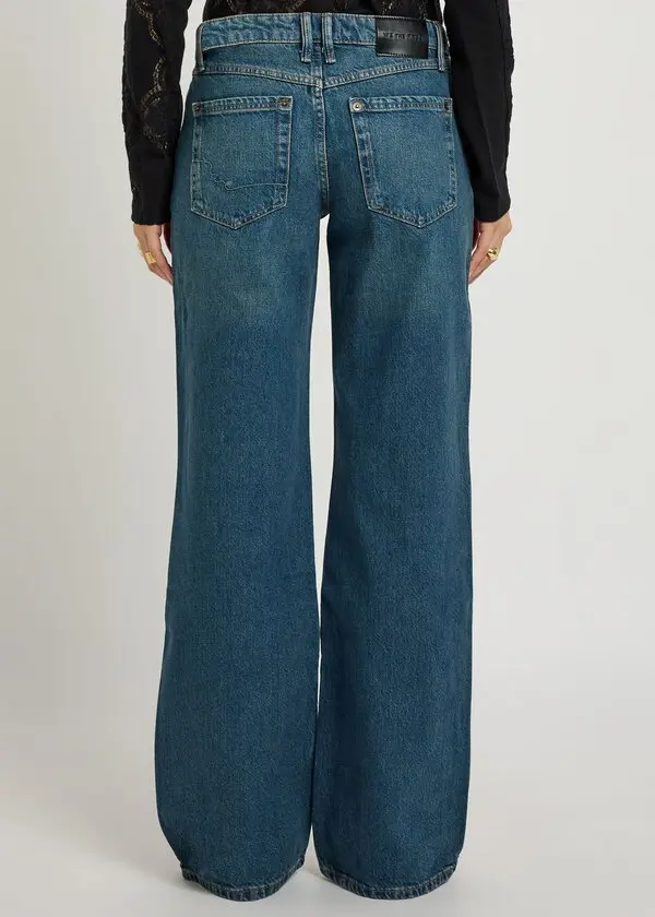 Free People Tennessee Straight-leg Jeans - Denim