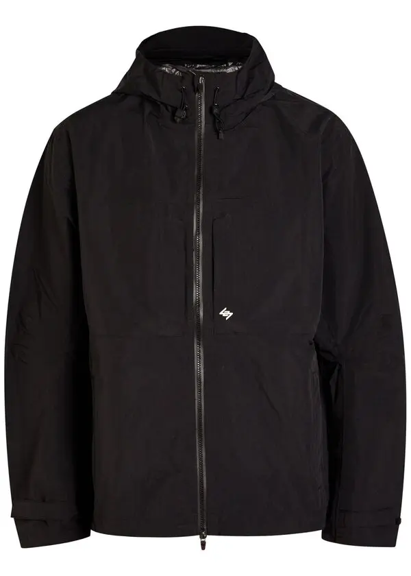 REPRESENT 274 Hooded Shell Jacket - Black