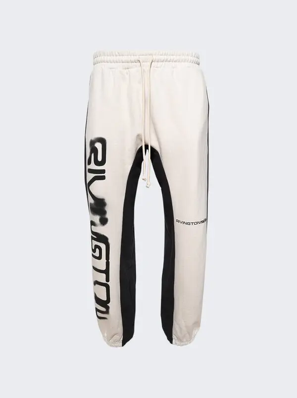 RIVINGTON ROI REBIS Rivington Fade Penta Sweatpants And Heather - Black
