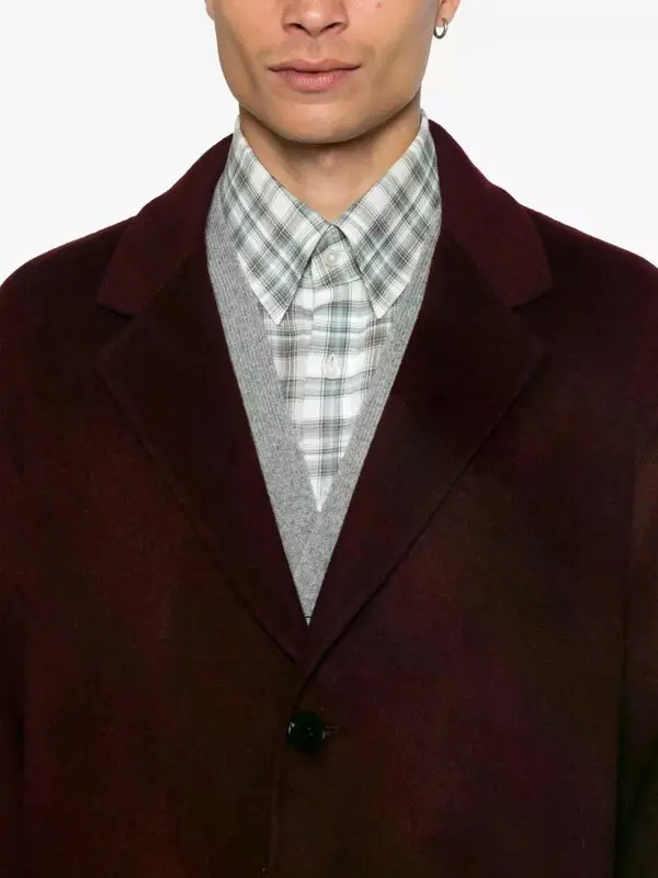 AMARANTO Notched-lapel Coat